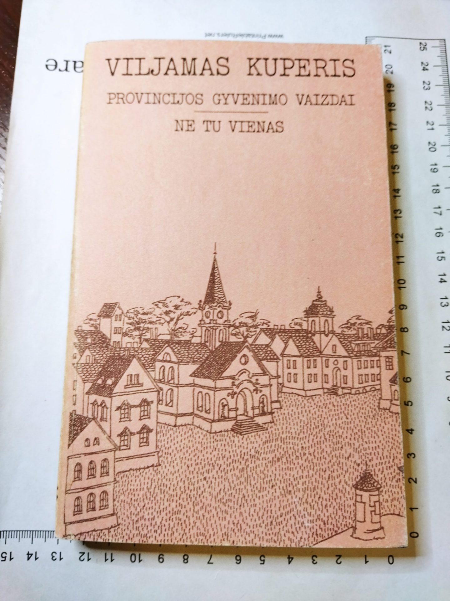 Viljamas Kuperis PROVINCIJOS GYVENIMO VAIZAI, NE TU VIENAS - ITAJA